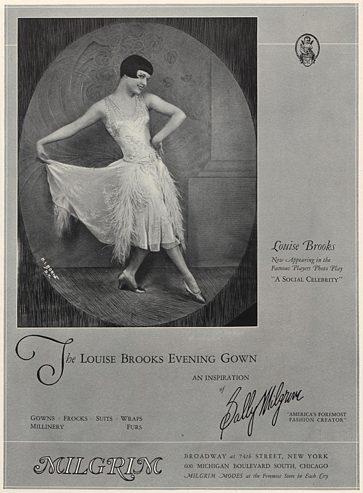 Louise Brooks Evening Gown – a Sally Milgrim design - Louise Brooks Society